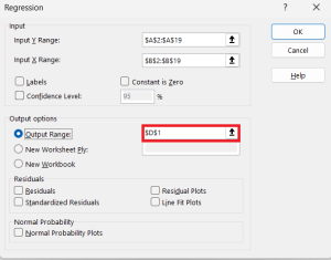 6 Simple Steps for Conducting Regression in Excel | MyExcelOnline