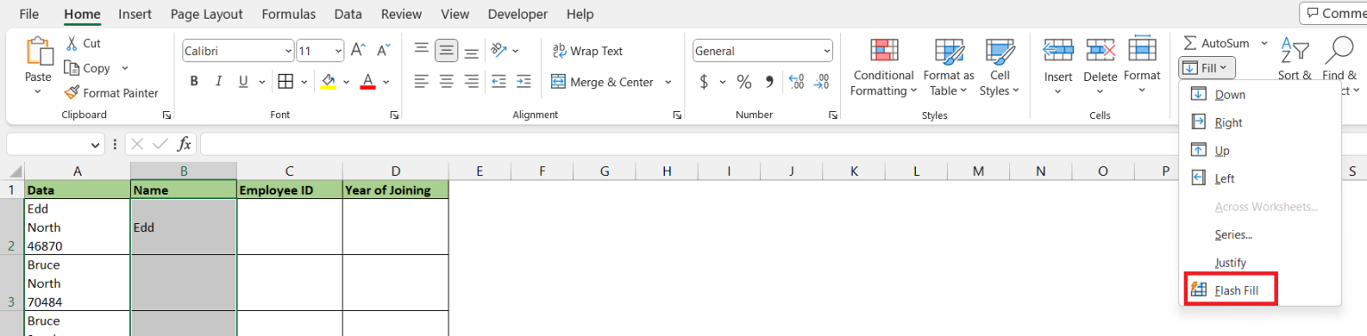 5 Best Ways to Split String in Excel (Free Examples) | MyExcelOnline