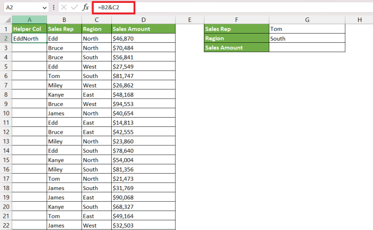 Mastering VLOOKUP with Multiple Criteria in Excel - 3 Quick and Easy Methods | MyExcelOnline