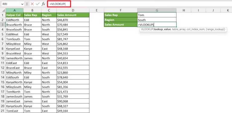 Mastering VLOOKUP with Multiple Criteria in Excel - 3 Quick and Easy ...