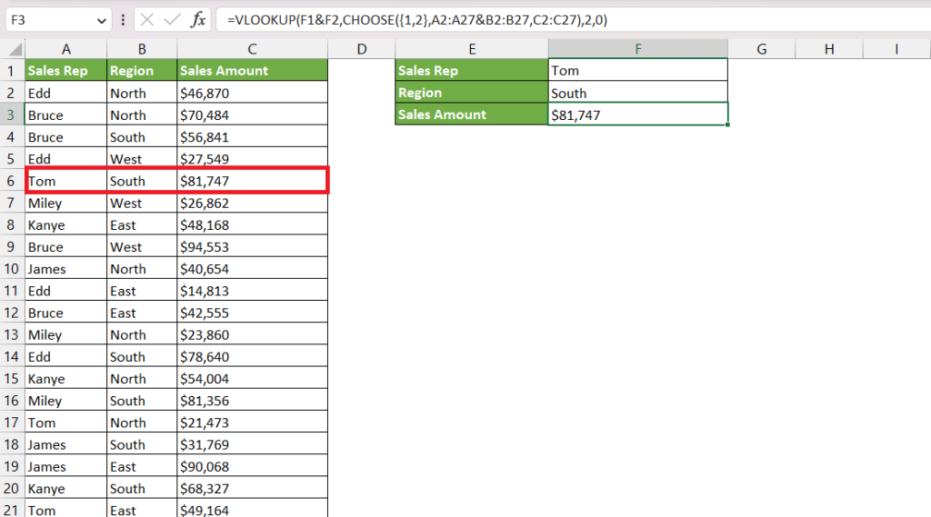 Mastering VLOOKUP with Multiple Criteria in Excel - 3 Quick and Easy Methods | MyExcelOnline