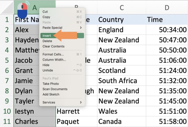 How to Move Columns in Excel - 3 Easy Ways! | MyExcelOnline
