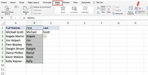How to Separate Names in Microsoft Excel Easily | MyExcelOnline