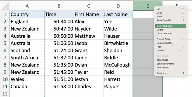 How to Move Columns in Excel - 3 Easy Ways! | MyExcelOnline
