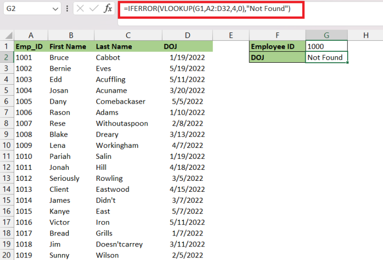 2 Useful Examples of IFERROR Function in Excel - A Beginner's Guide | MyExcelOnline