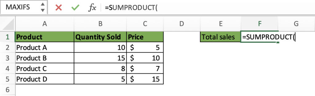How to Use SUMPRODUCT with IF in Excel – 3 Perfect Examples