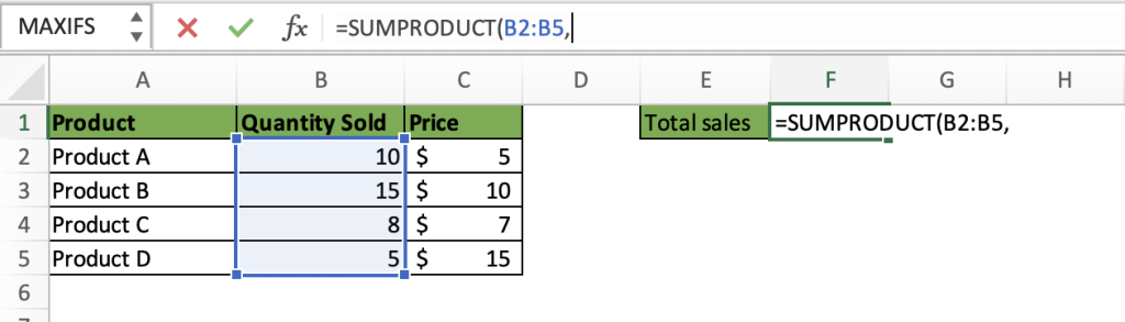 How to Use SUMPRODUCT with IF in Excel – 3 Perfect Examples