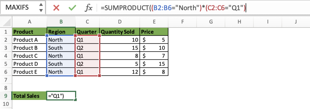 How to Use SUMPRODUCT with IF in Excel – 3 Perfect Examples