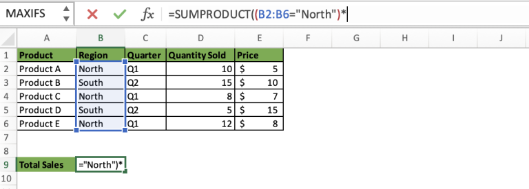 How to Use SUMPRODUCT with IF in Excel – 3 Perfect Examples