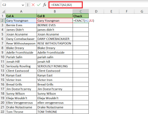6 Different Ways to Compare Two Columns in Excel - A Detailed Tutorial ...