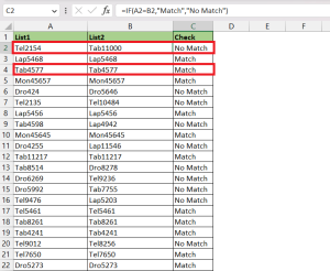 6 Different Ways to Compare Two Columns in Excel - A Detailed Tutorial ...