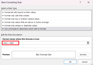 6 Different Ways to Compare Two Columns in Excel - A Detailed Tutorial | MyExcelOnline