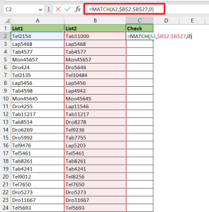 6 Different Ways to Compare Two Columns in Excel - A Detailed Tutorial | MyExcelOnline
