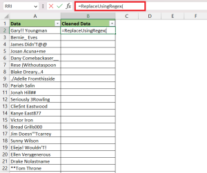 Simplify Data Analysis with Regex in Excel