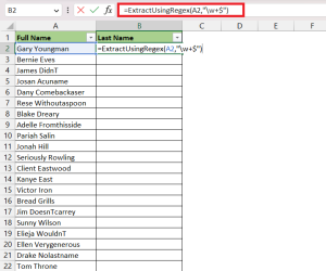 Simplify Data Analysis with Regex in Excel