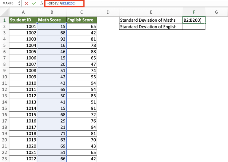 How to Calculate Standard Deviation in Excel: A Detailed Tutorial ...
