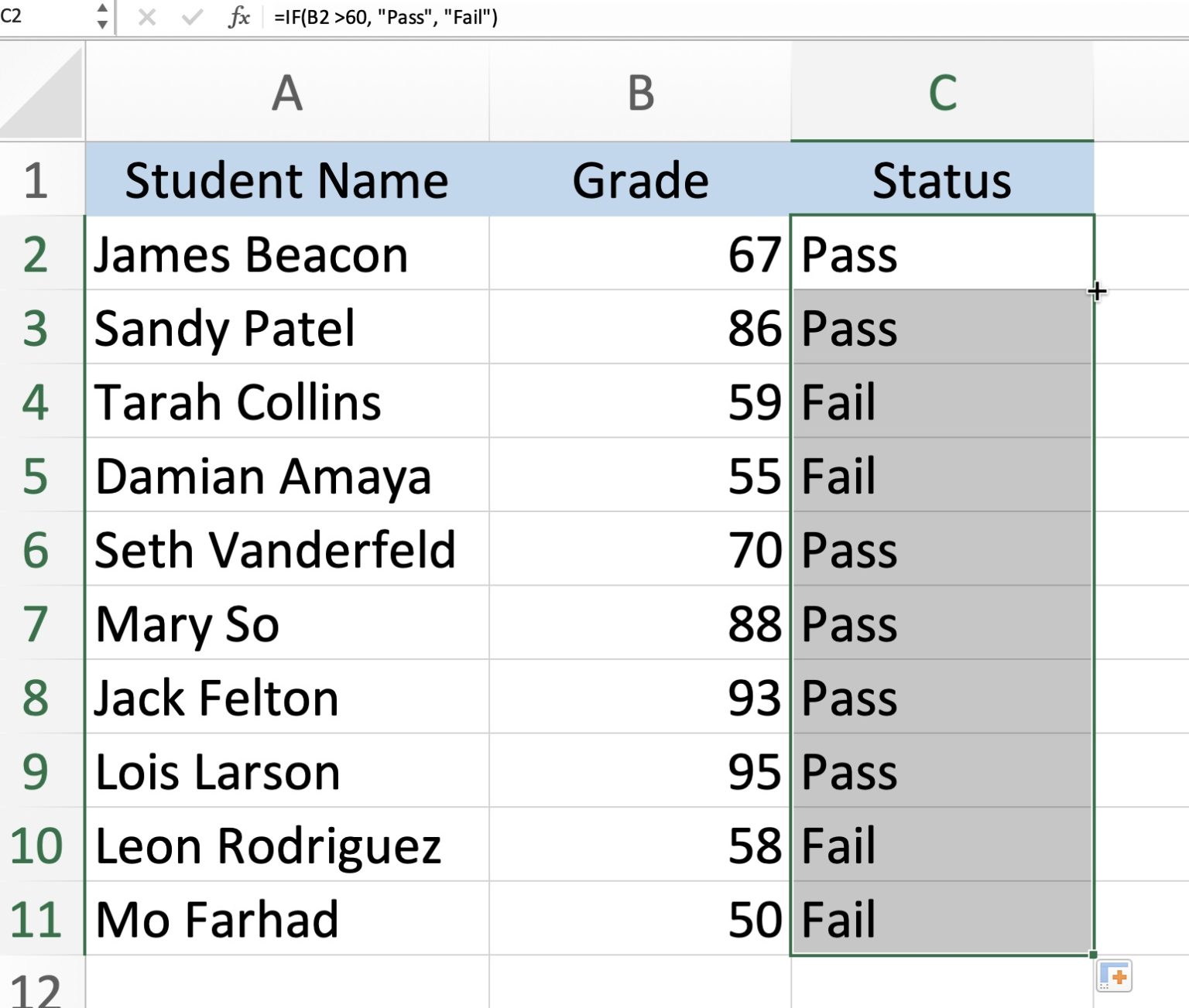 How to Apply Formula to Entire Column in Excel: Easiest Methods ...