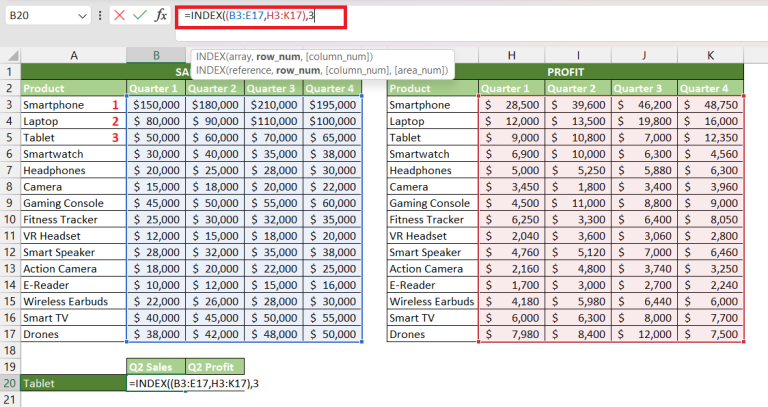 Master the Power of INDEX in Excel: 2 Different Forms - Array and Reference | MyExcelOnline