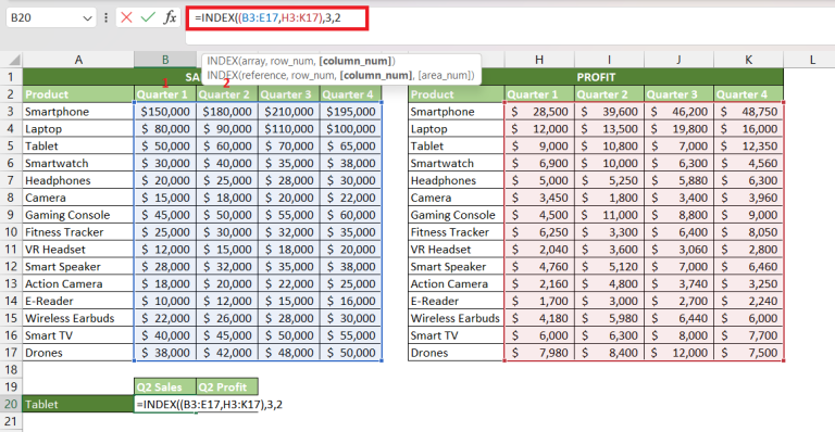 Master the Power of INDEX in Excel: 2 Different Forms - Array and Reference | MyExcelOnline