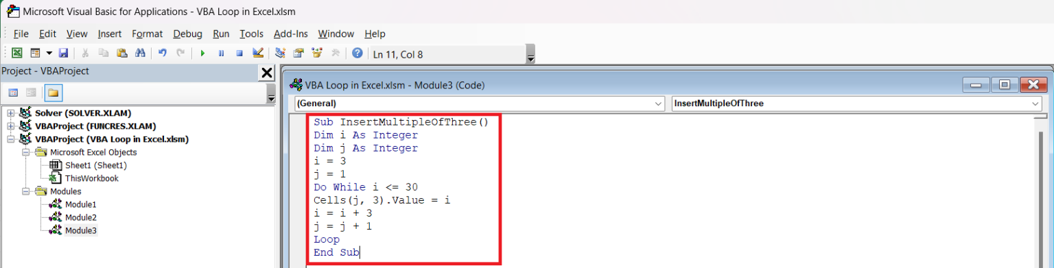 Master VBA Loop in Excel - 3 Types of VBA LOOPs | MyExcelOnline