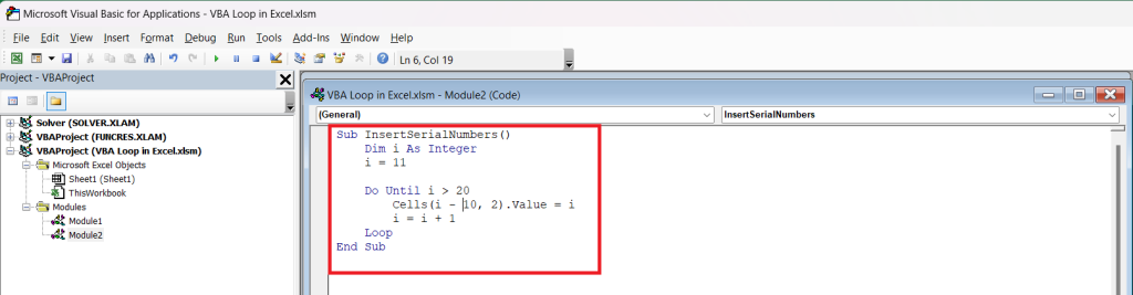 Master Vba Loop In Excel 3 Types Of Vba Loops Myexcelonline