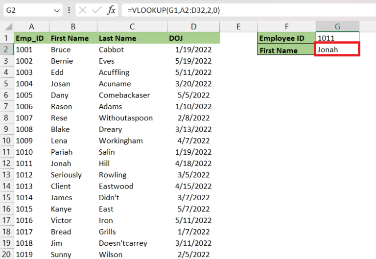 Why Vlookup Not Working In Excel Top 5 Problems With Solutions 1777