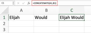 Concatenate in Excel - With and Without Separator | MyExcelOnline