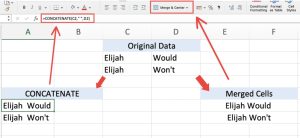 Concatenate in Excel - With and Without Separator | MyExcelOnline