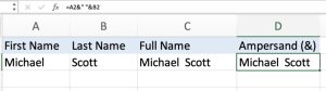 Concatenate in Excel - With and Without Separator | MyExcelOnline