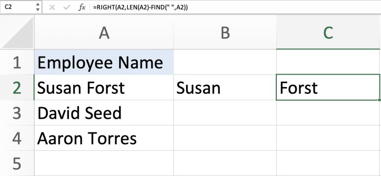 How to Split Cells in Excel - The Easy Way | MyExcelOnline