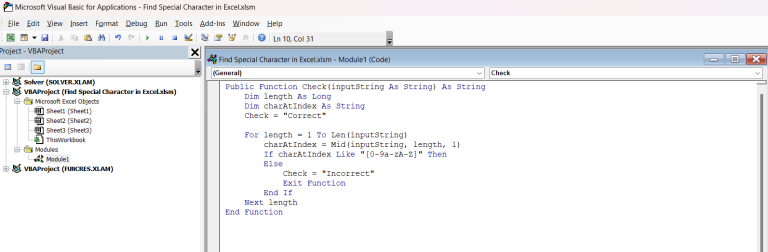 Top 3 Methods to Find Special Characters in Excel | MyExcelOnline