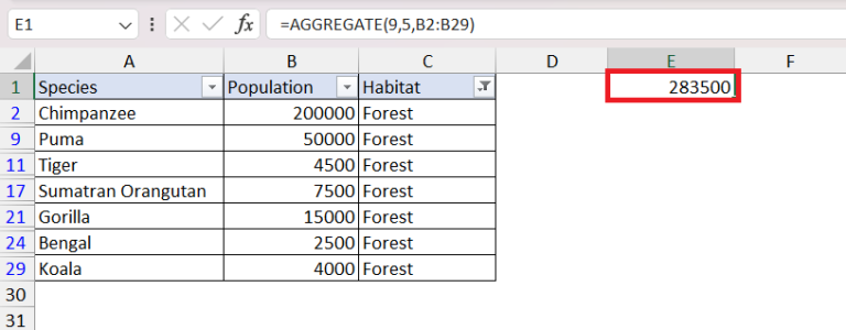 How to Count Data After Filter in Excel - 3 Quick & Easy Ways ...