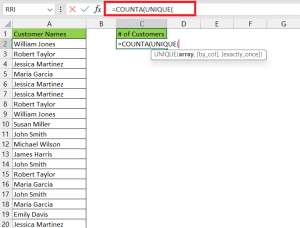 3 Easy Methods to Count Unique Values in Excel | MyExcelOnline