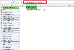 3 Easy Methods to Count Unique Values in Excel | MyExcelOnline