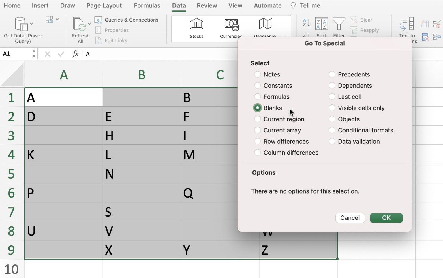 How to Delete Blank Cells in Excel | MyExcelOnline