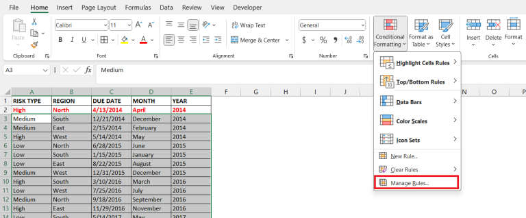 How To Copy Conditional Formatting In Excel 3 Quick And Easy Methods Myexcelonline