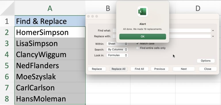 How To Delete Spaces In Excel Line Breaks And Non Breaking