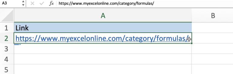 The Easiest Ways to Extract Data from Hyperlinks in Excel | MyExcelOnline