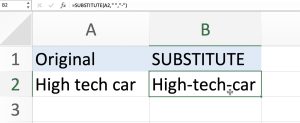 SUBSTITUTE Function - Replace Characters in Excel! | MyExcelOnline