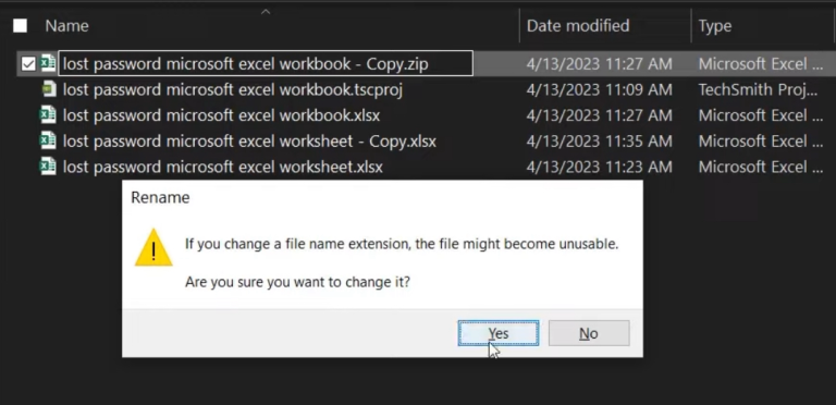 How to Access Password Protected Excel Files | MyExcelOnline