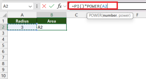 How to Calculate the Area of Circle in Excel: A Step-by-Step Guide ...