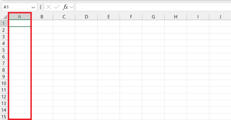 Row vs Column in Excel | MyExcelOnline