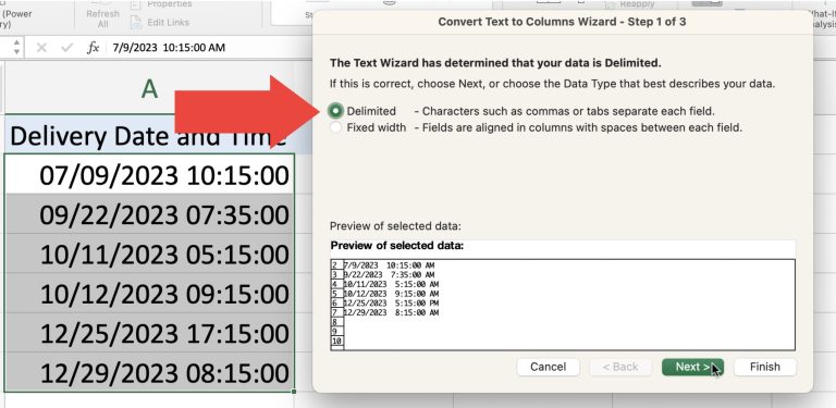 How to Separate Date and Time in Excel | MyExcelOnline