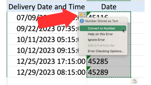 How to Separate Date and Time in Excel | MyExcelOnline