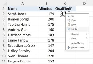Inserting Check Marks in Excel - 7 Easy Ways! | MyExcelOnline