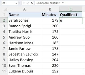 Inserting Check Marks in Excel - 7 Easy Ways! | MyExcelOnline