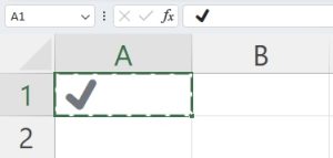 Inserting Check Marks in Excel - 7 Easy Ways! | MyExcelOnline