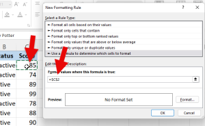 How to Use Conditional Formatting Based on Another Cell | MyExcelOnline