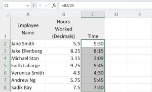 Decimals to Time in Excel - A Step-by-step Guide | MyExcelOnline