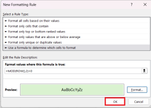 How to Highlight Every Other Row in Excel - 3 Detailed Methods ...
